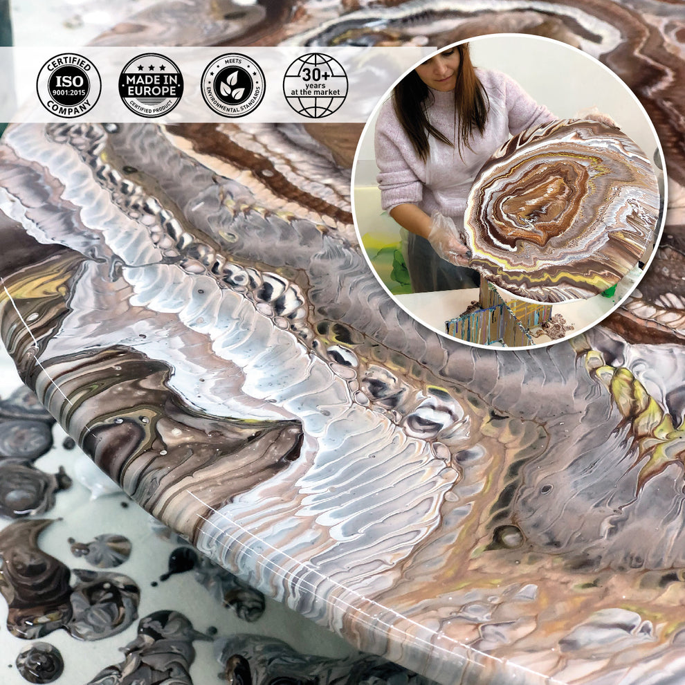 Liquid acrylic POURING MEDIUM ART Kompozit 500mL (16.91 fl oz ...